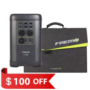 100W solar panel Hyper 100 High Conversion Efficiency|Fremo