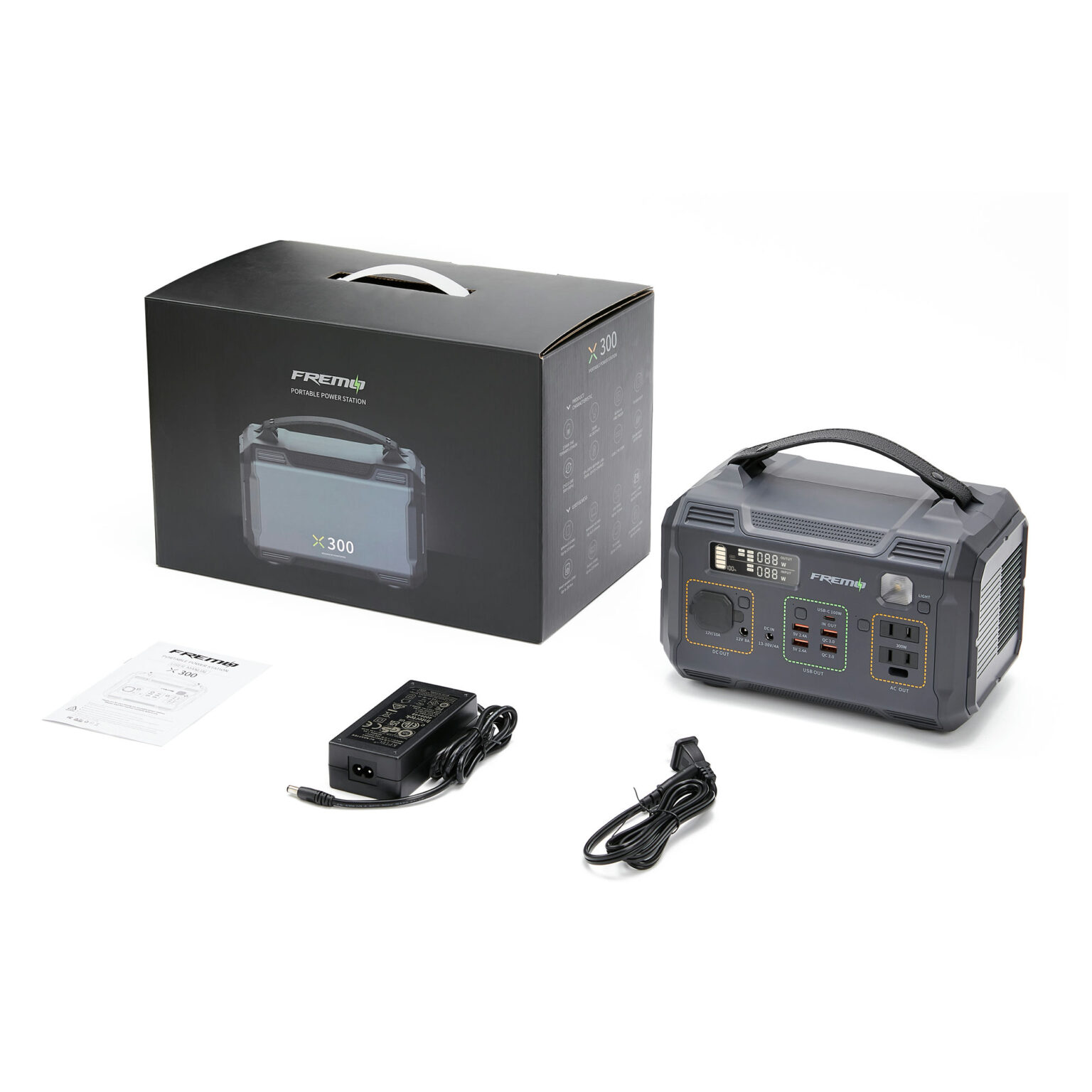 Portable Power StationFremo X300 - Portable Power Station, Safest ...