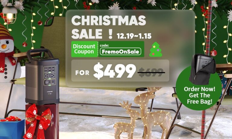 Portable Power Station Fremo X700 - Portable Power Station, Safest ...